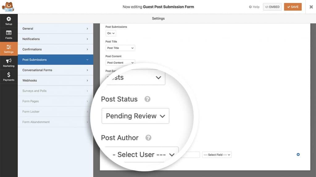 How to Send Email Notification on Post Submission Publish