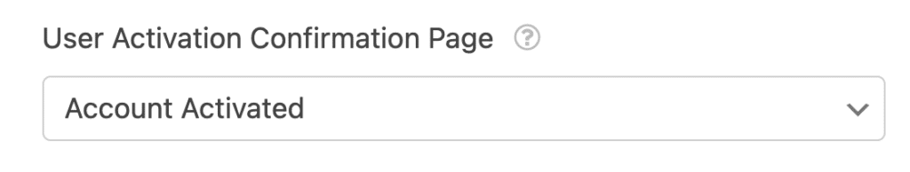 User Registration Addon