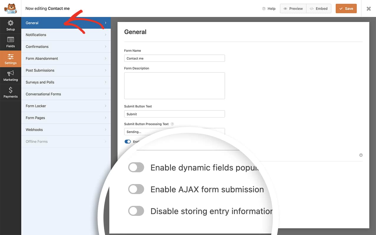 How to Display the Confirmation and the Form Again After Submission