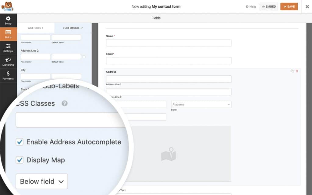 How to Change Default Location for Geolocation Addon