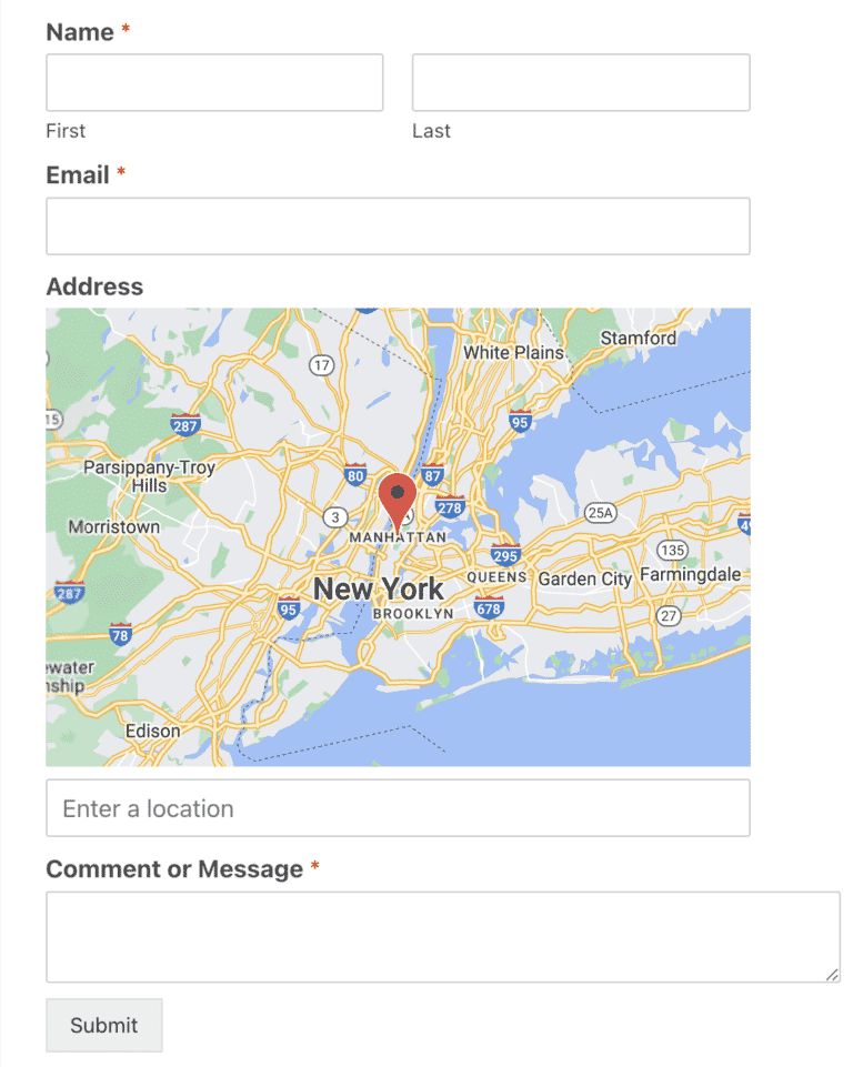 How to Add a Contact Form Map With a WordPress Plugin
