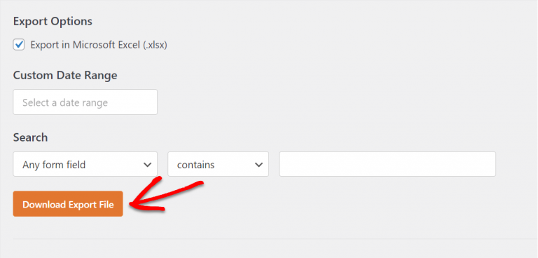 How to Export WordPress Form Entries to Excel (Step by Step)