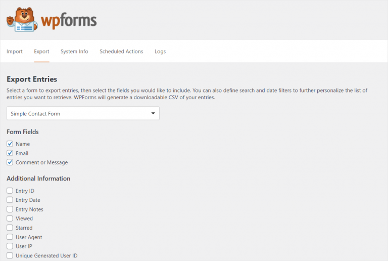 How to Export WordPress Form Entries to Excel (Step by Step)