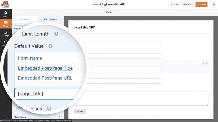 How to Create a Smart Tag from an ACF Field with WPForms