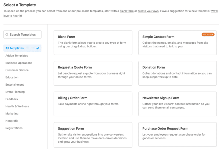 How to Add WPForms to a Page in WordPress [Step by Step]
