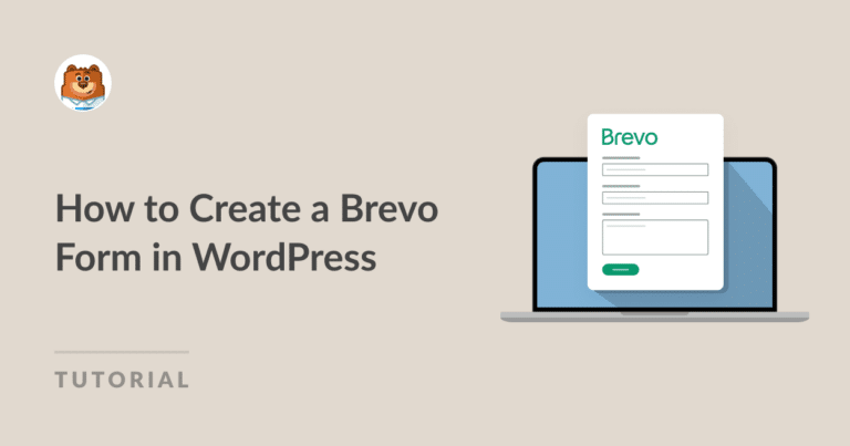 WordPressでBrevoフォームを作成する方法 (2025)