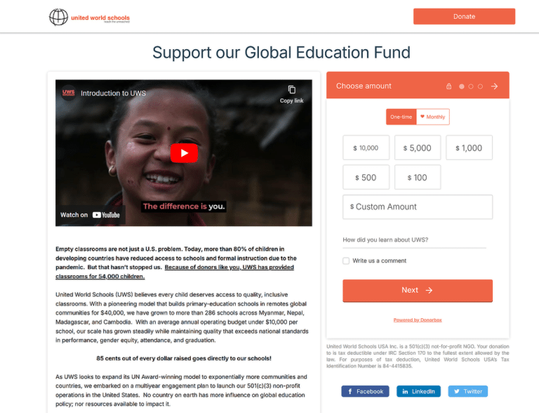 20 Donation Page Examples to Inspire Your Online Fundraising