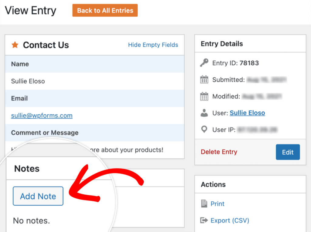 A Complete Guide to Form Entries