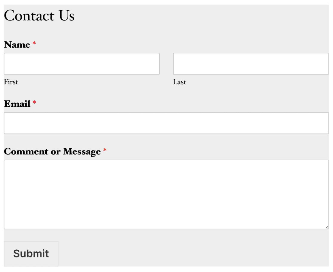How To Style WPForms With CSS Beginneru0027s Guide Css 