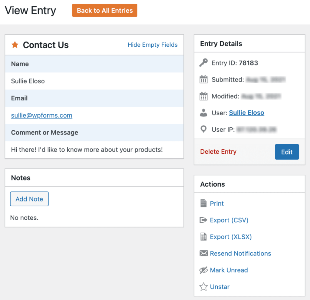 A Complete Guide to Form Entries