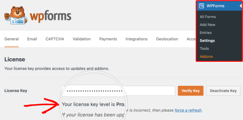 How to Find Your WPForms License Details