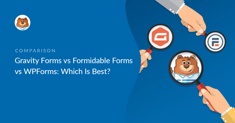Gravity Forms vs Formidable Forms vs WPForms: Qual é o melhor?