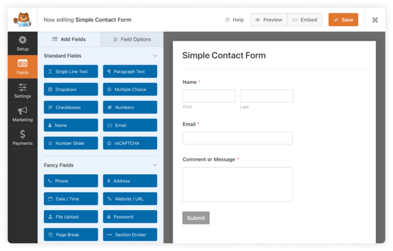 WPForms - The World's Best Drag & Drop WordPress Forms Plugin