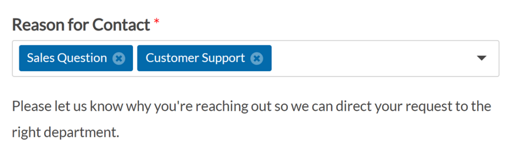 How to Customize the Dropdown Field in WPForms