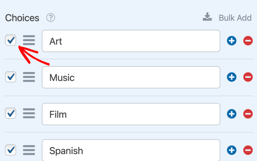 How to Customize the Checkboxes Field in WPForms