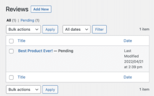 How to Make a User Review Form to Add to Your WordPress Website