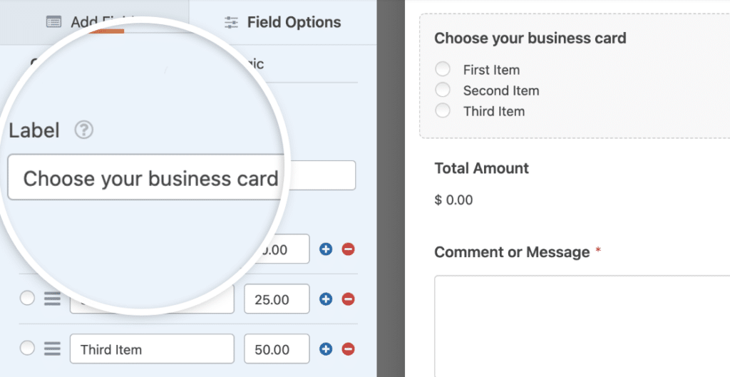How to Create a Business Card Order Form (With a Template!)