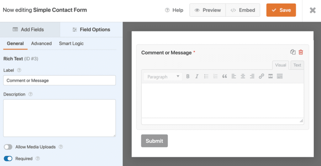 Introducing WPForms 1.7 - Rich Text Field + Uncanny Automator Integration