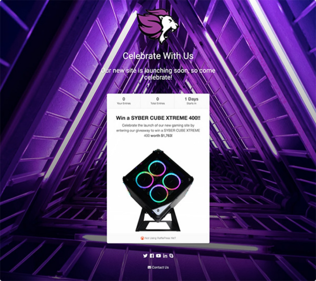 9 Giveaway Landing Page Examples to Inspire You