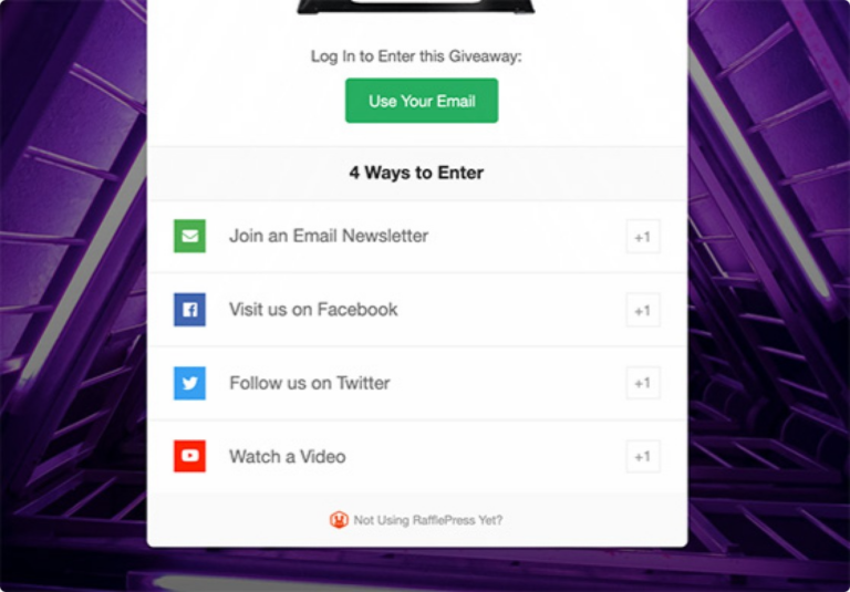9 Giveaway Landing Page Examples to Inspire You
