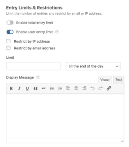 How to Limit Form Entries in WPForms [Step by Step]