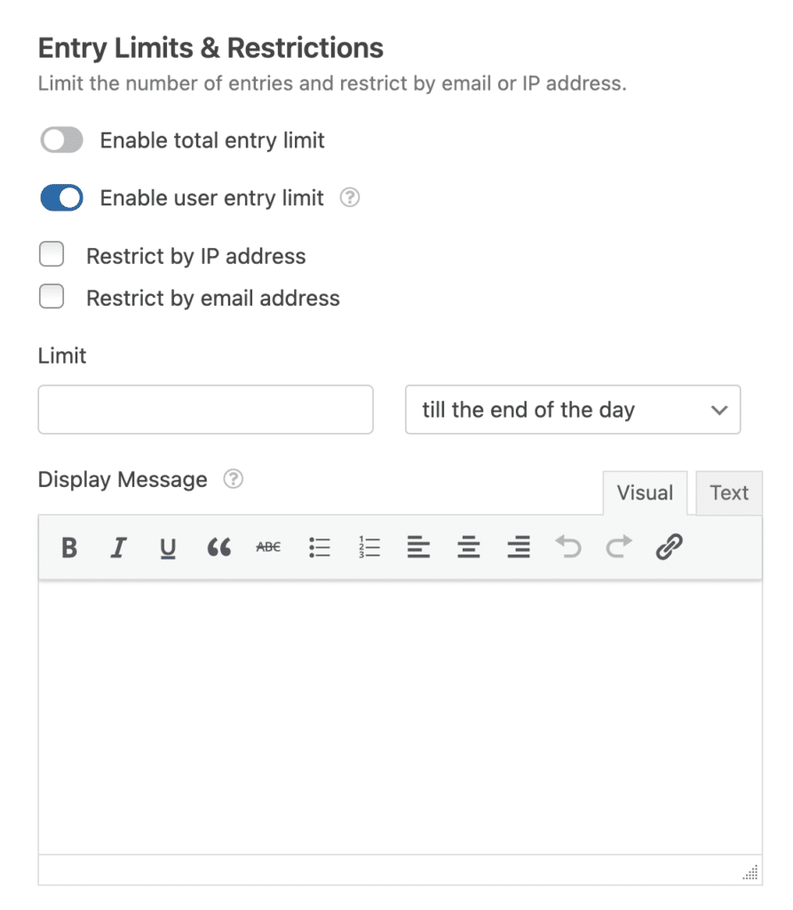 How to Limit Form Entries in WPForms [Step by Step]
