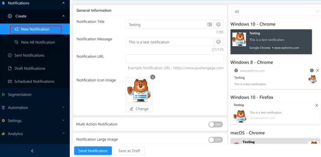How To Send Push Notifications From Wordpress The Easy Way