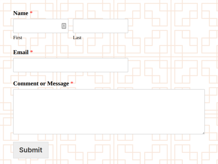 Adding a Background Image to Your Forms