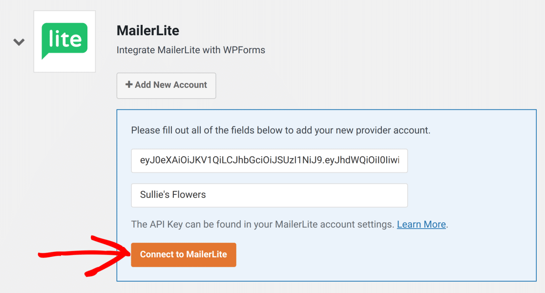 MailerLite Addon