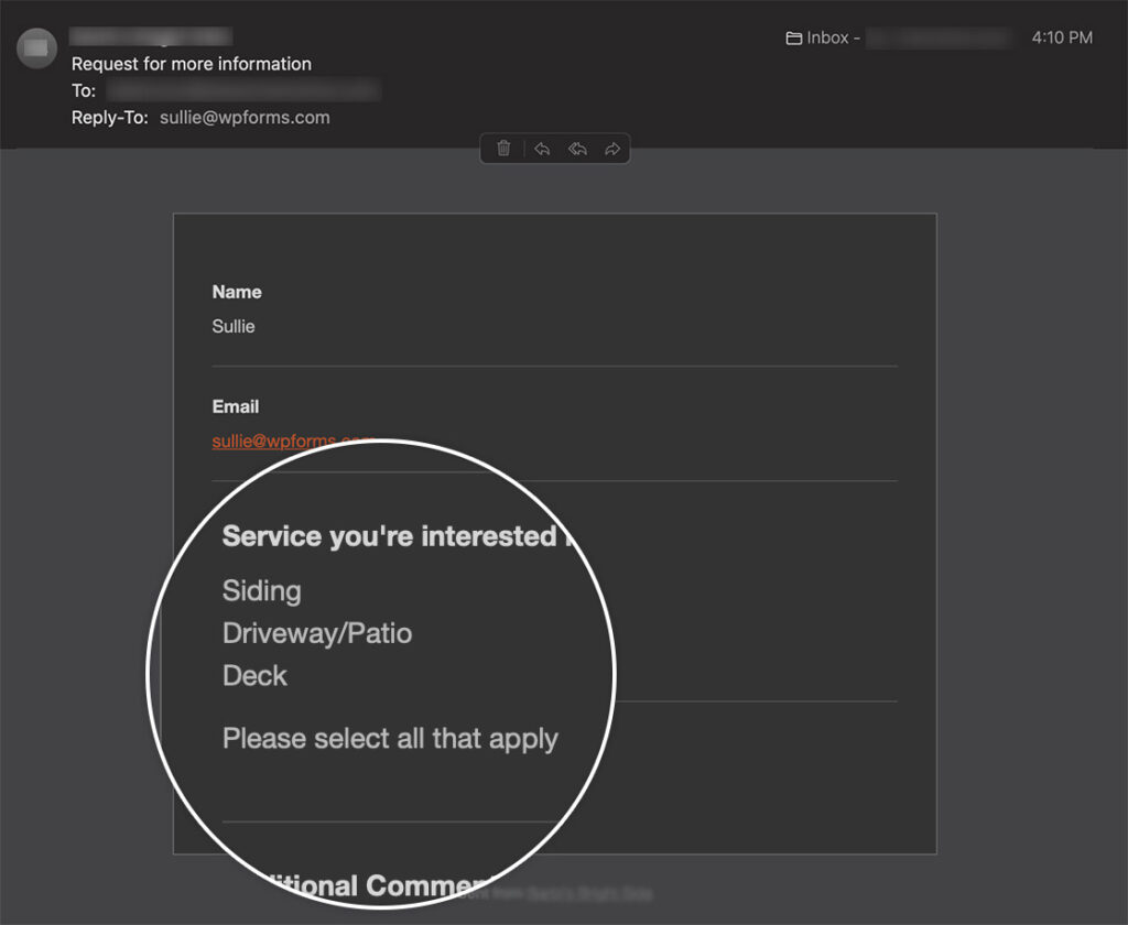 How to Include Field Descriptions Inside Email Notifications
