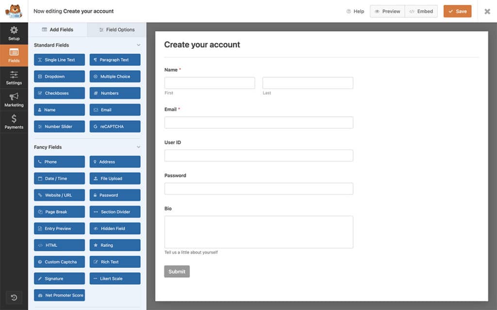 Setting A Minimum Number Of Characters On A Text Form Field