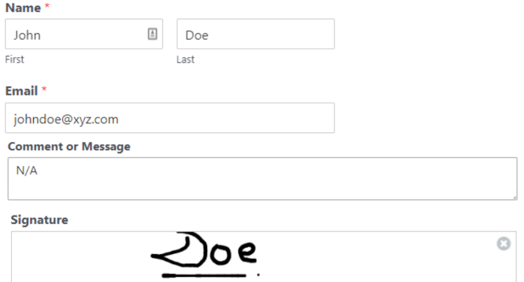 How to Add an Electronic Signature to Your Form