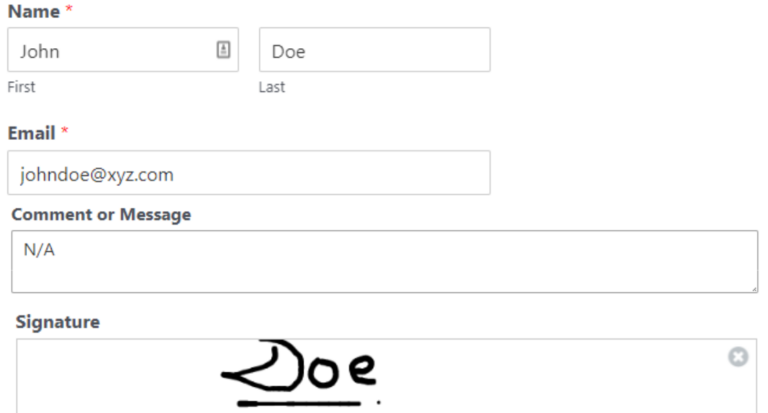How to Add an Electronic Signature to Your Form