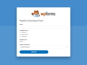 Easily Take Payments in WordPress With the WPForms PayPal Commerce Addon