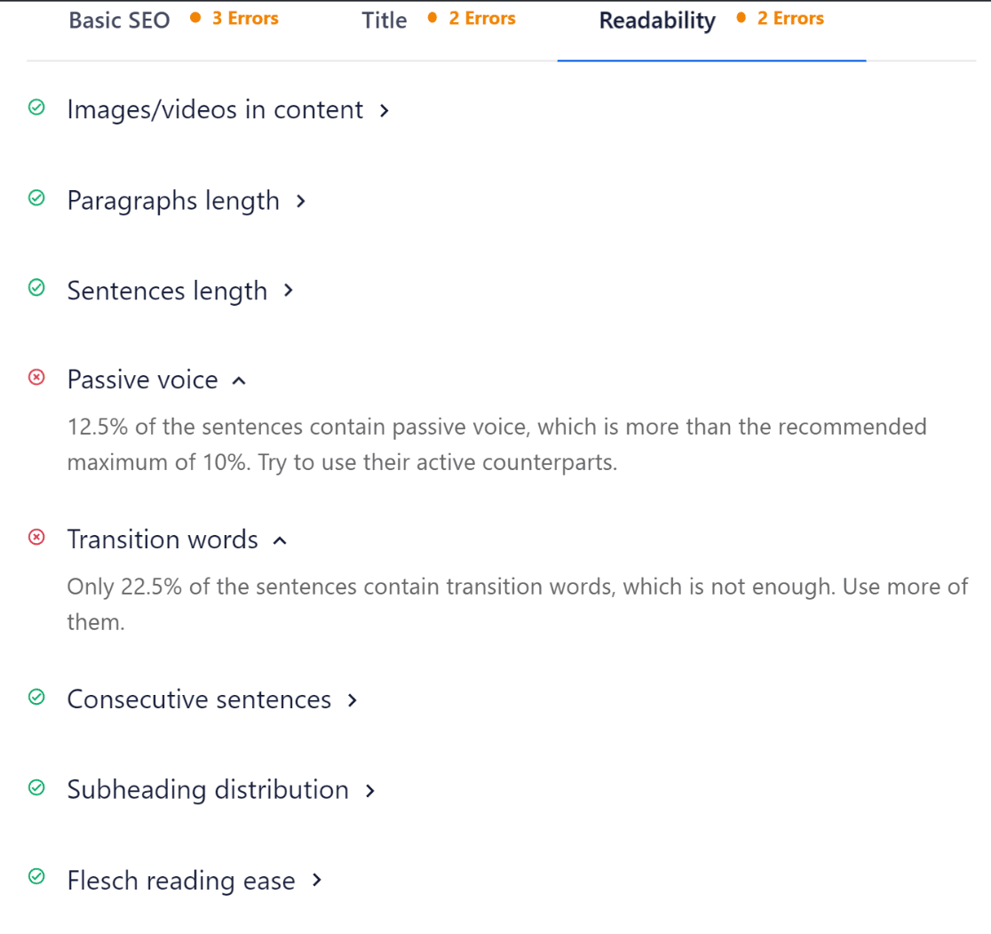 How To Improve Your Readability Score In WordPress