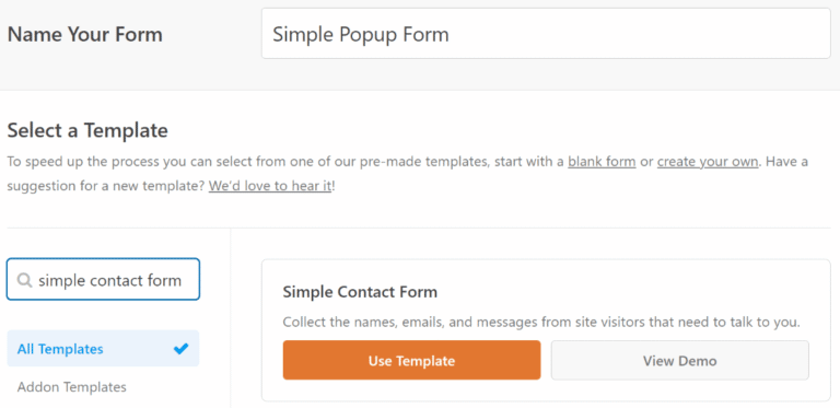 How to Easily Create a WordPress Popup Form for Free