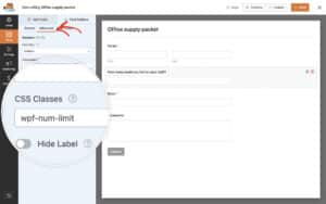 How to Limit Range Allowed in Numbers Field on WPForms