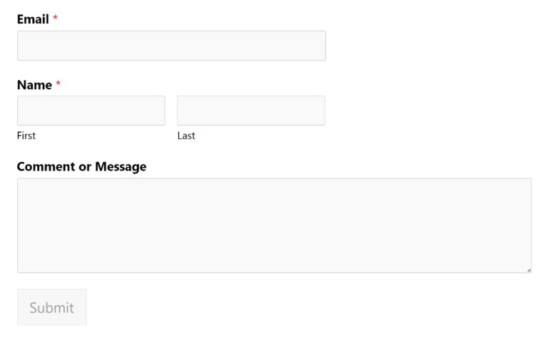 How To Show A Confirm Email Address Field On Wordpress Forms