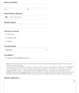 How to Make an Online Model Release Form in WordPress (2024)