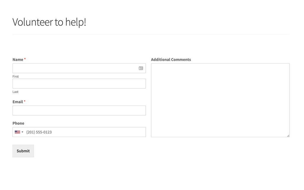 Providing a Flexible Height to the Layout Field