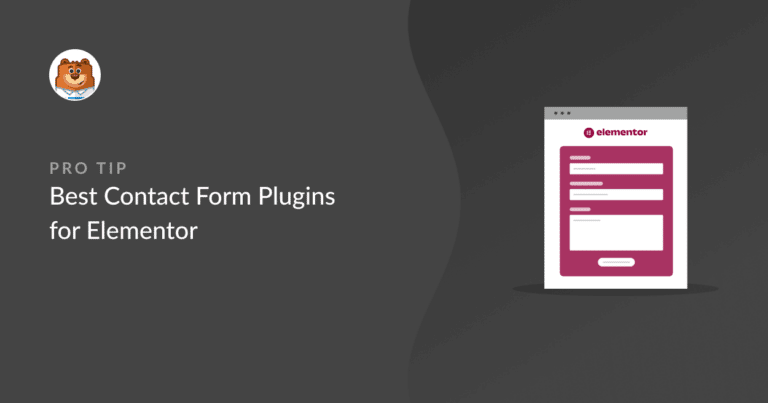 5 Best Contact Form Plugins for Elementor in 2024