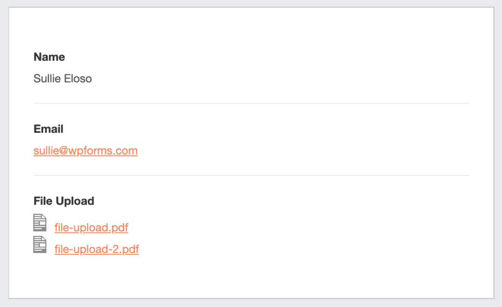 Add Multiple File Upload Functionality To Wordpress Forms
