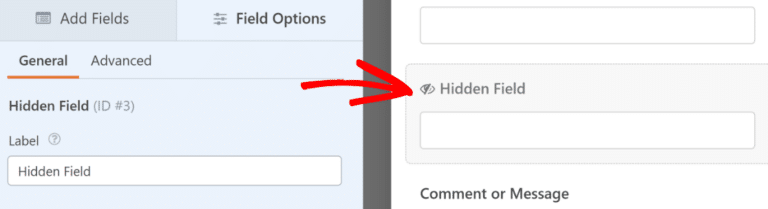 What Is a WPForms Hidden Field?