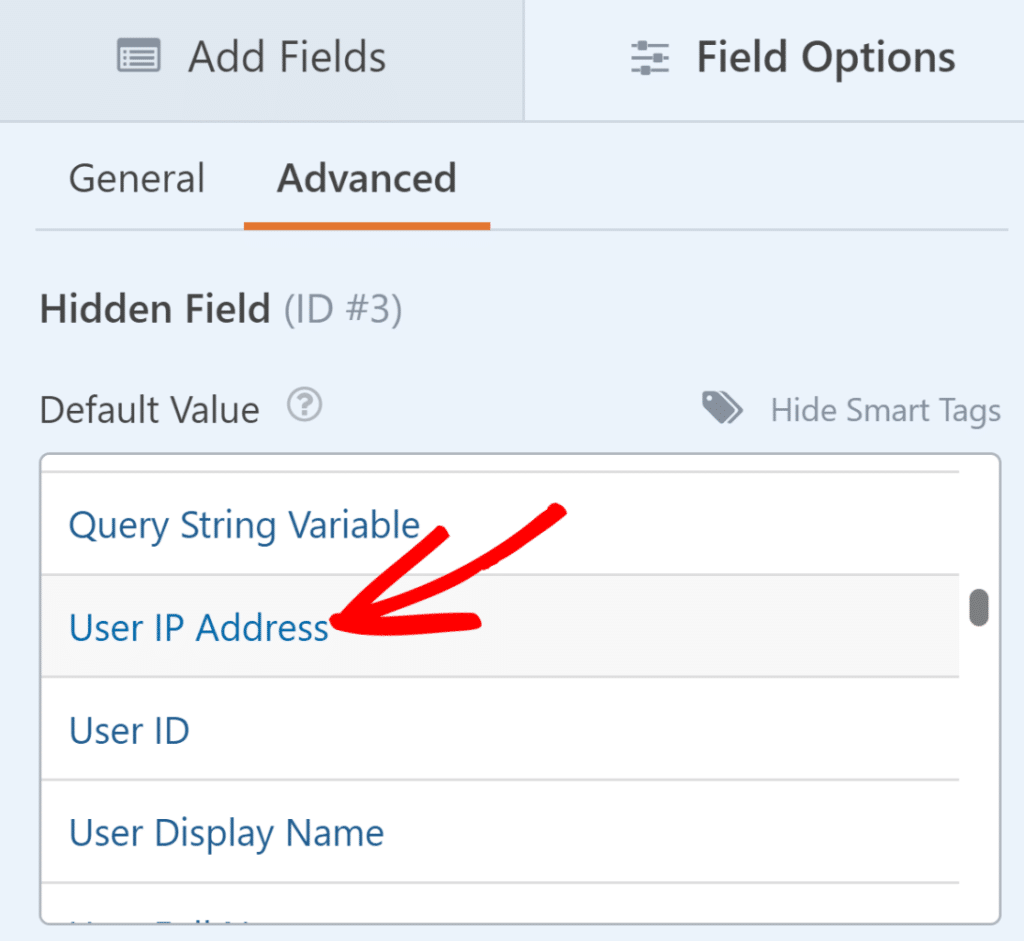 What Is a WPForms Hidden Field?