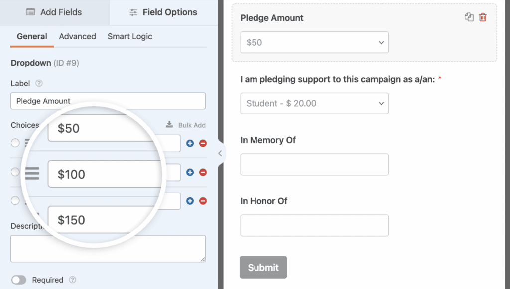 How to Make an Online Pledge Form in WordPress (Easily)