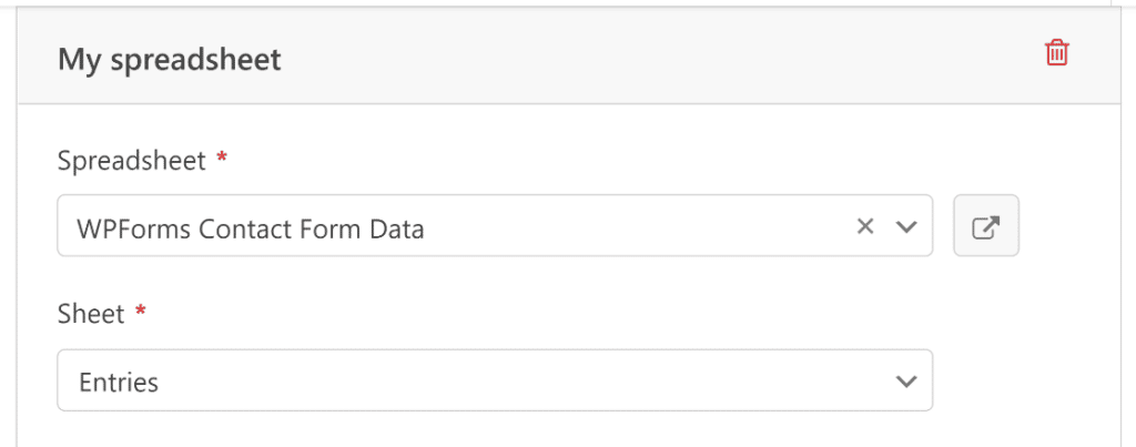 How to Save Entries From WPForms to Google Sheets