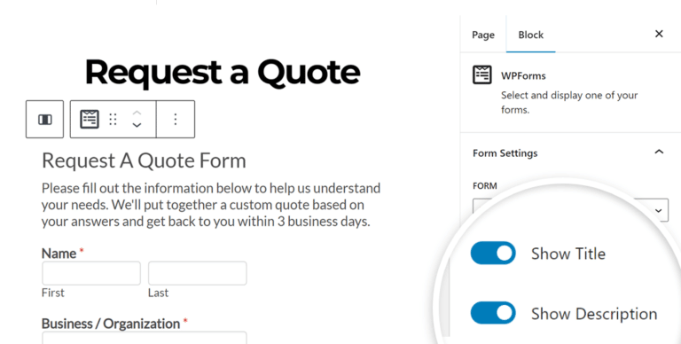 How to Add Extra Text and Descriptions to Forms