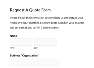 How to Add Extra Text and Descriptions to Forms
