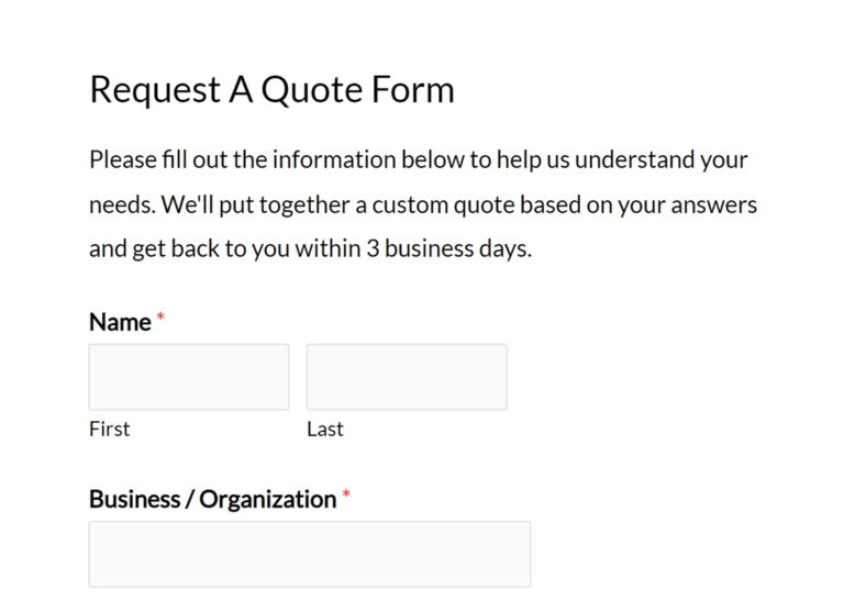 How to Add Extra Text and Descriptions to Forms