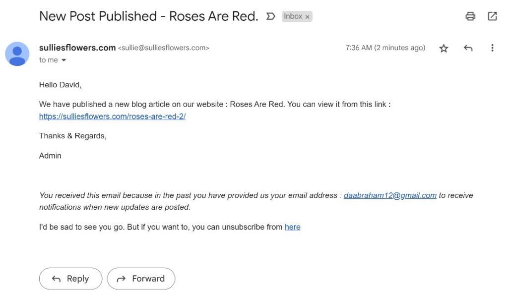 How to Let Visitors Subscribe to Your Blog Via Email